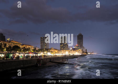 Galle Face Beach at Colombo, Sri Lanka Stock Photo - Alamy
