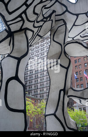 "A Group of Four Trees" modern sculpture by Jean Dubuffet at the Chase ...