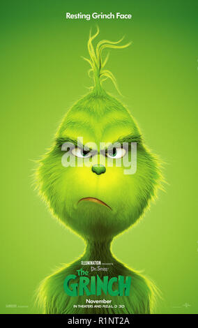THE GRINCH, (aka DR. SEUSS' THE GRINCH), US teaser poster, Grinch ...