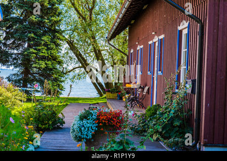 House, Preila, Curonian Spit, Lithuania, Baltic states Stock Photo - Alamy