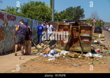 On the streets of Mamelodi, a township outside Pretoria, South Africa ...