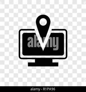 ip address vector icon isolated on transparent background, ip address ...