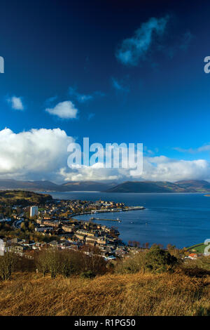The view from Lyle hill above greenock Scotland Stock Photo - Alamy