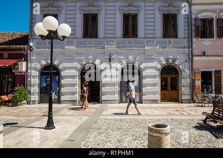 Albania, Shkoder, old town, daily life Stock Photo - Alamy