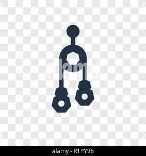 Pulley vector icon isolated on transparent background, Pulley ...