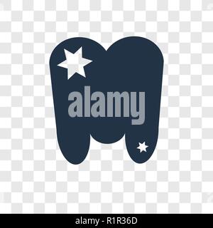 Premolar vector icon isolated on transparent background, Premolar ...