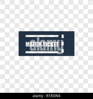 Football tickets icon logo sign vector outline in black and white color ...