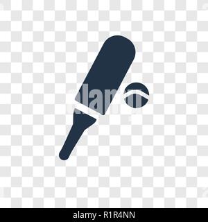 Cricket field icon. White background with shadow design. Vector ...