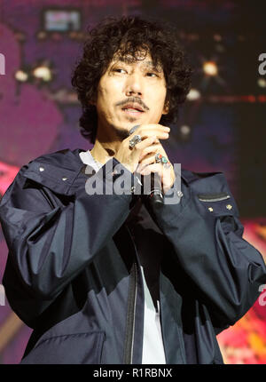 14th Nov, 2018. S. Korean rapper Tiger JK South Korean rapper Tiger JK ...