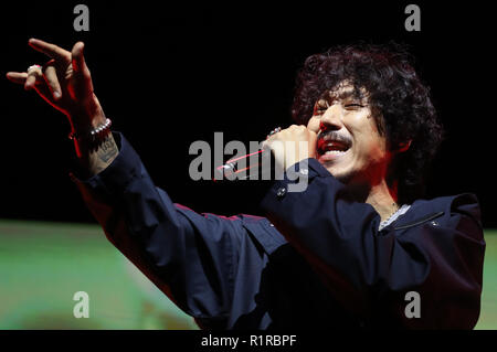 14th Nov, 2018. S. Korean rapper Tiger JK South Korean rapper Tiger JK ...