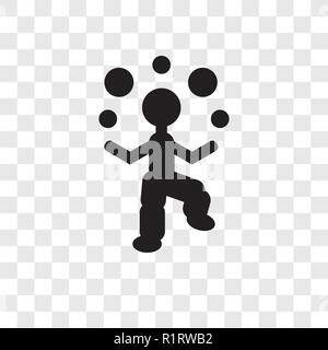 Circus Performers Acrobat Stunt Animal Man Stick Figure Pictogram Icon ...