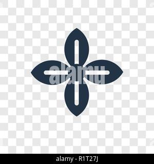 Affluence vector icon isolated on transparent background, Affluence ...