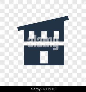 Chicken house on transparent background illustration Stock Vector Image ...