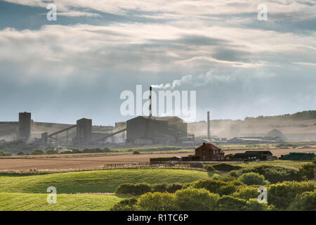 Boulby Mine of Cleveland Potash Ltd near Staithes, North Yorkshire ...