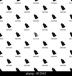 Vector Riyadh Seamless Pattern, repeat background with illustration of ...