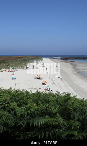 Shell Beach, Herm Island, Channel Islands, UK Stock Photo - Alamy