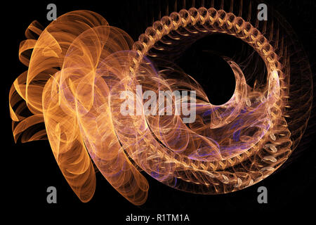 Digital background of particles. Abstract futuristic illustration. Big ...