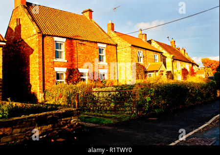 Cottages Knayton, North Yorkshire, England Stock Photo - Alamy