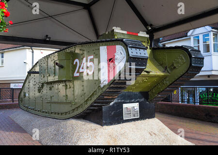 Mark IV Tank ( female Stock Photo - Alamy