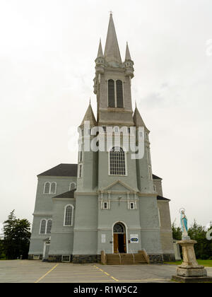 The Sainte-Marie Church at Church Point, Nova Scotia, was built in 1774 ...