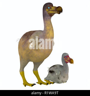 The Dodo is an extinct flightless bird that lived on Mauritius Island ...
