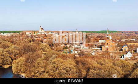 Scenery of Borovsk town in autumn in Russia Stock Photo - Alamy