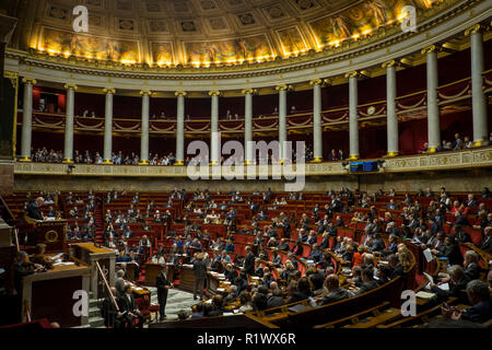 General view during a session of questions to the Government (QAG ...