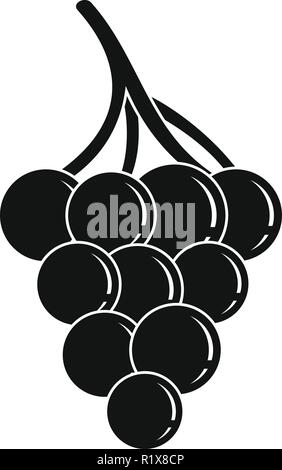 Small grape icon. Simple illustration of small grape vector icon for ...