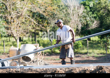 A house construction african at work industry Stock Photo - Alamy