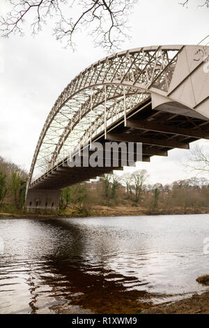 Wylam Road Bridge Northumberland Stock Photo - Alamy