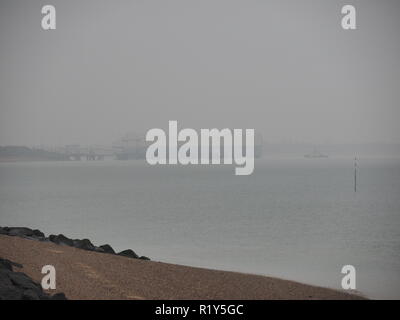 Sheerness, Kent, UK. 15th Nov, 2025. UK Weather: misty morning at ...