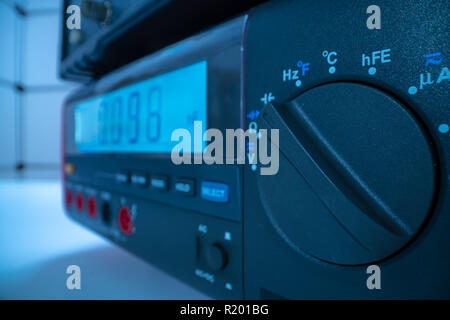 Electronic measuring instrument. Function generator and Multimeter ...