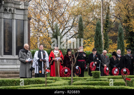 Remembrance Sunday 2018 Leyland Stock Photo - Alamy