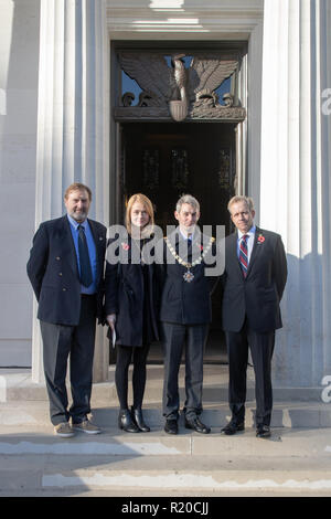 Will Forster & Hannah Thompson, Mayor & Mayoress of Woking, UK with ...