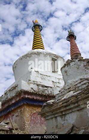 Stupas in Lamayuru Monastery, Ladakh, Khalatse, India Stock Photo - Alamy