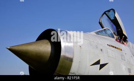 English Electric Lightning Cockpit Section at the Shuttleworth RAF ...