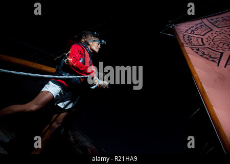 The Marumaru Atua, a 22-metre modern 'vaka' built in the style of ...