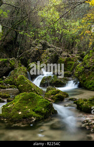 Source of Mundo river, Calares del Rio Mundo, Riopar, Mundo River ...