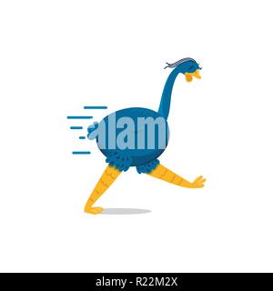 cartoon emu isolated on white background Stock Vector Image & Art - Alamy