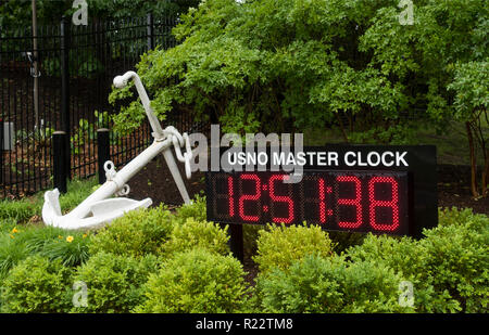 US Naval Observatory master clock - Washington, DC USA Stock Photo - Alamy