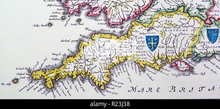 Anglo-Saxon Heptarchy Map of the Kingdoms of England Stock Photo - Alamy