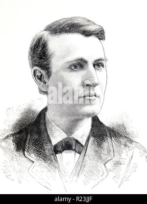 Young Thomas Edison Stock Photo - Alamy