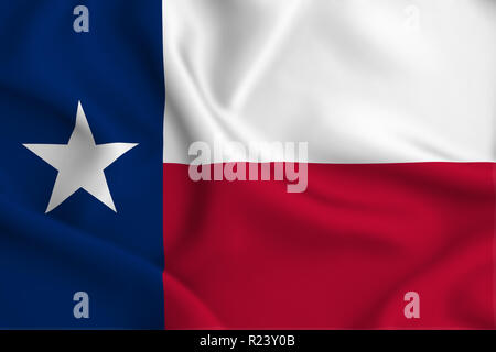 Texas 3D waving flag illustration. Texture can be used as background ...