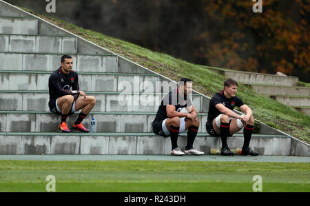 England's Ted Hill during a training session at the Allianz Stadium ...