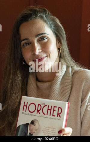 Elisabeth Horcher promotes her book 'Horcher' in Madrid, Spain ...