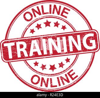 training stamp. training round grunge sign. label Stock Vector Image ...