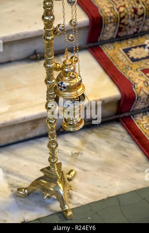 The Golden Censer in the Christian Church Stock Photo - Alamy