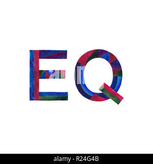 EQ emotional quotient intelligence Stock Vector Art & Illustration ...
