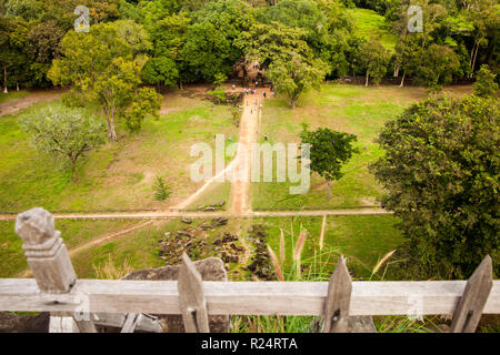 Koh Ker temple complex, death pyramid Prasat Prang, Cambodia Stock ...