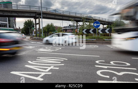 Hogarth Roundabout and Flyover, Chiswick Stock Photo - Alamy